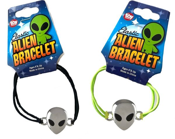 Stretch Alien Head Bracelet ( sol by the dozen) – Novelties LLC