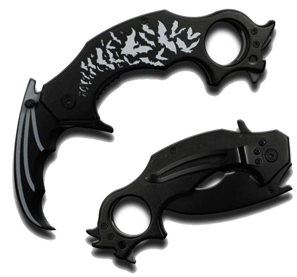 BAT CLAW W FLYING BATS KN ( sold by the piece ) – Novelties LLC