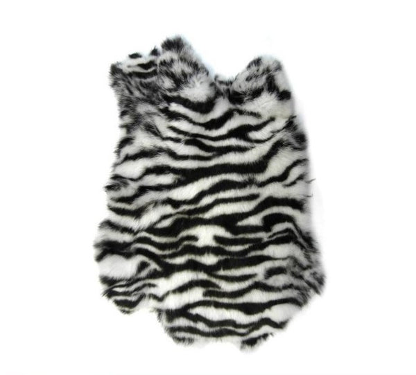 ZEBRA RABBIT SKIN PELT (Sold by the piece) – Novelties LLC