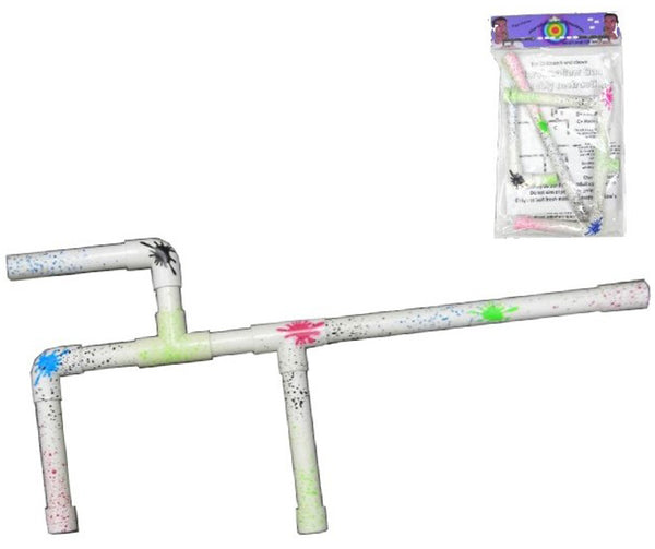 PAINT SPLAT MINI MARSHMALLOW GUN 22 INCH SHOOTERS (Sold by the piece o ...