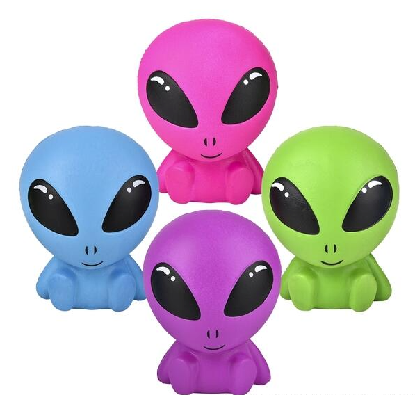 4.25" SQUEEZABLE ALIEN TOYS – Novelties LLC