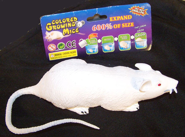 MAGIC JUMBO 4 FOOT GROWING TOY RAT / MICE (Sold by the dozen) -* CLOSE ...